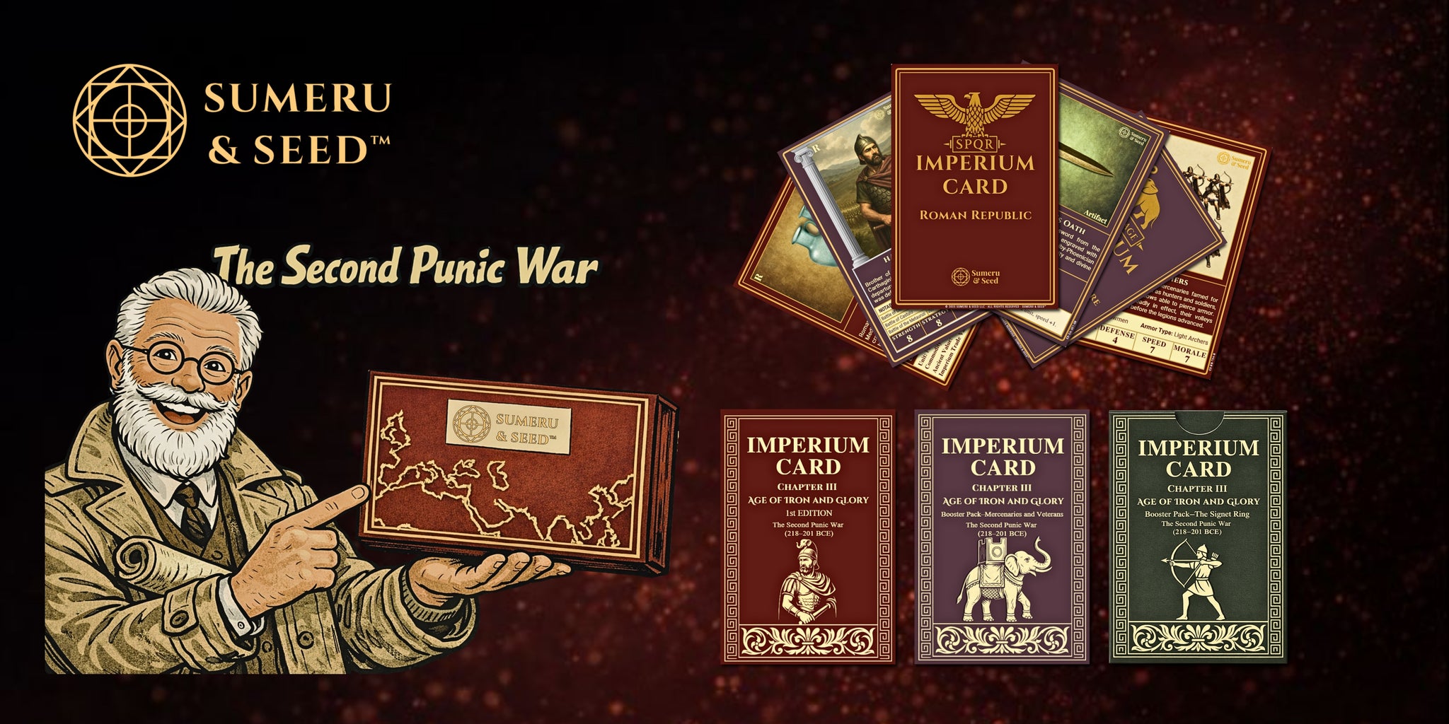 Sumeru & Seed | Imperium Cards – History Forged into Cards